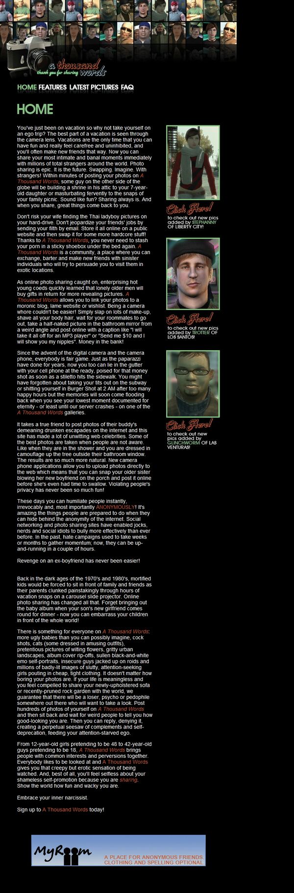 a-thousand-words.net - Grand Theft Wiki, the GTA wiki