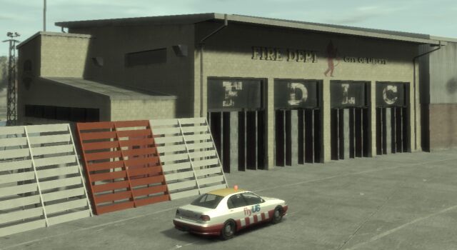 Francis International Airport Fire Station in GTA IV Era - Grand Theft ...