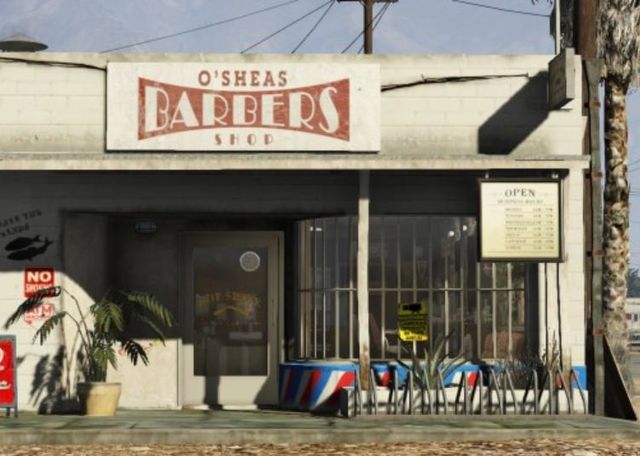O'Sheas Barbers Shop - Grand Theft Wiki, the GTA wiki