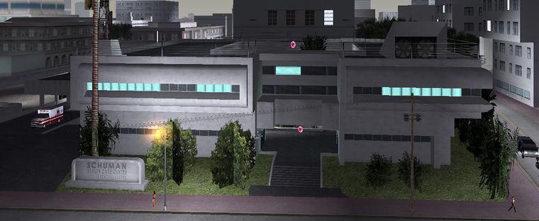 Schuman Health Care Center - Grand Theft Wiki, the GTA wiki