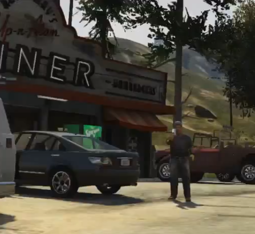 Up-n-Atom Diner - Grand Theft Wiki, the GTA wiki
