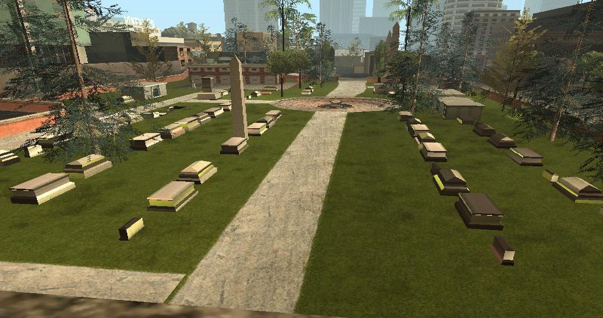 Vinewood Cemetery - Grand Theft Wiki, the GTA wiki